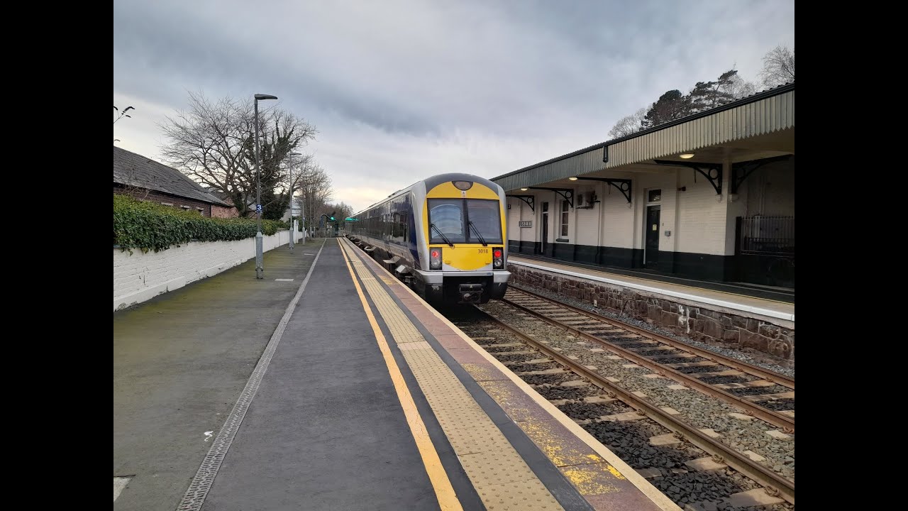 Ride on NIR 3000 Class DMU 3018 from Lisburn to Grand Central. - YouTube