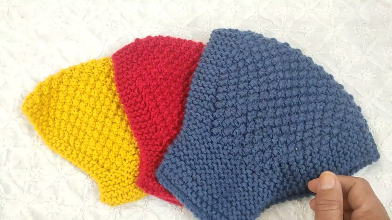 Knitting 3 in 1 Headband in 3 Different Sizes||Aarti's Creation - YouTube