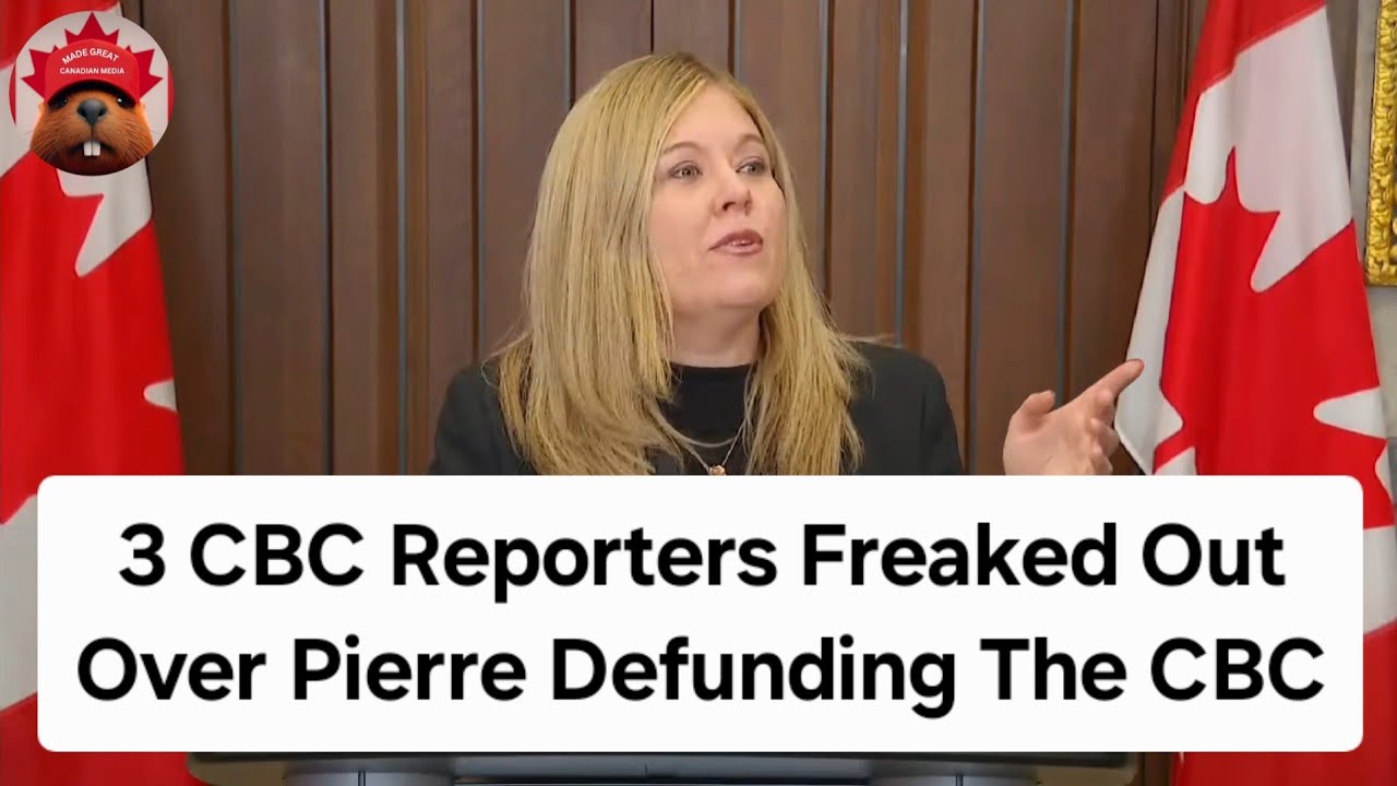 CBC Reporters Panic Over Pierre Defunding The CBC - YouTube