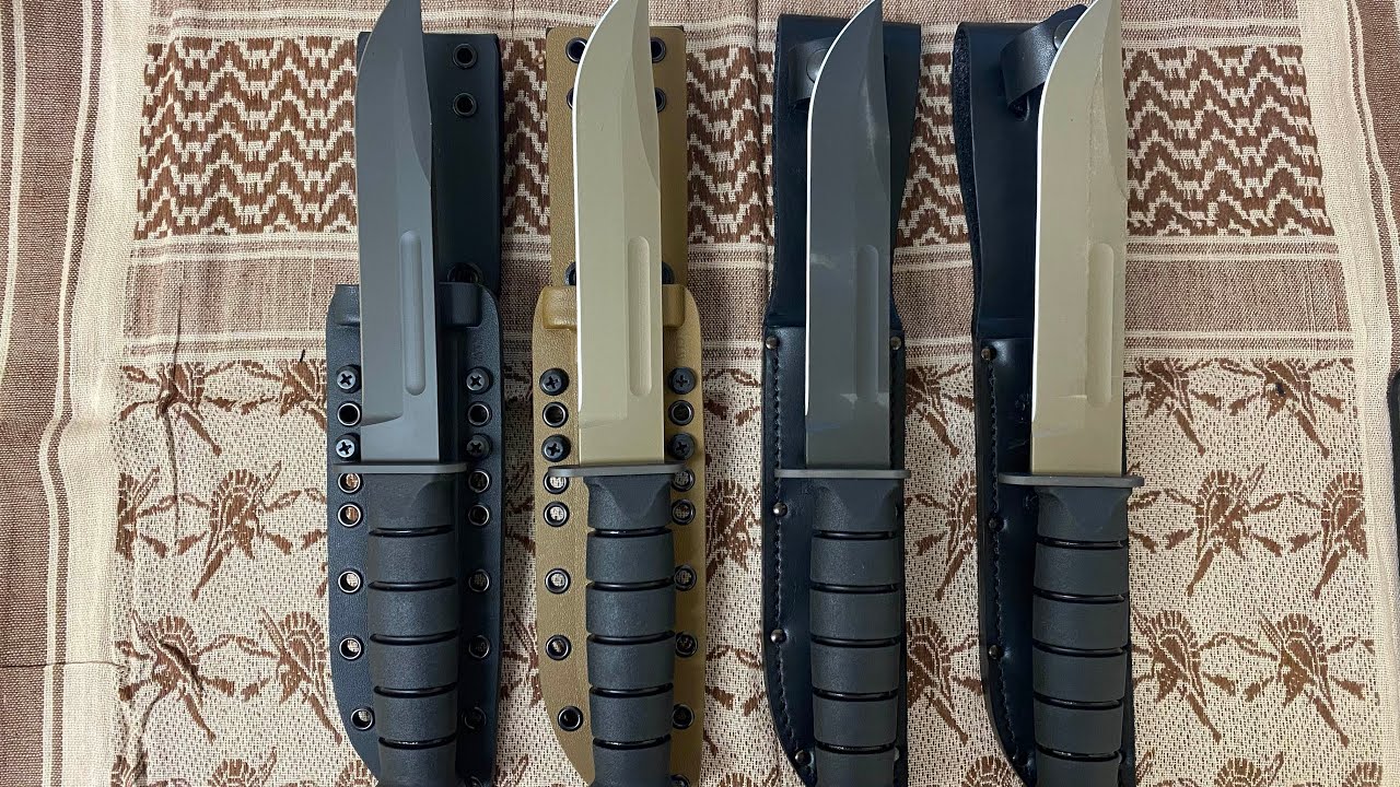Spartan Ka-Bar Tactical Fixed Blade Knives 2023 NEW Models - YouTube
