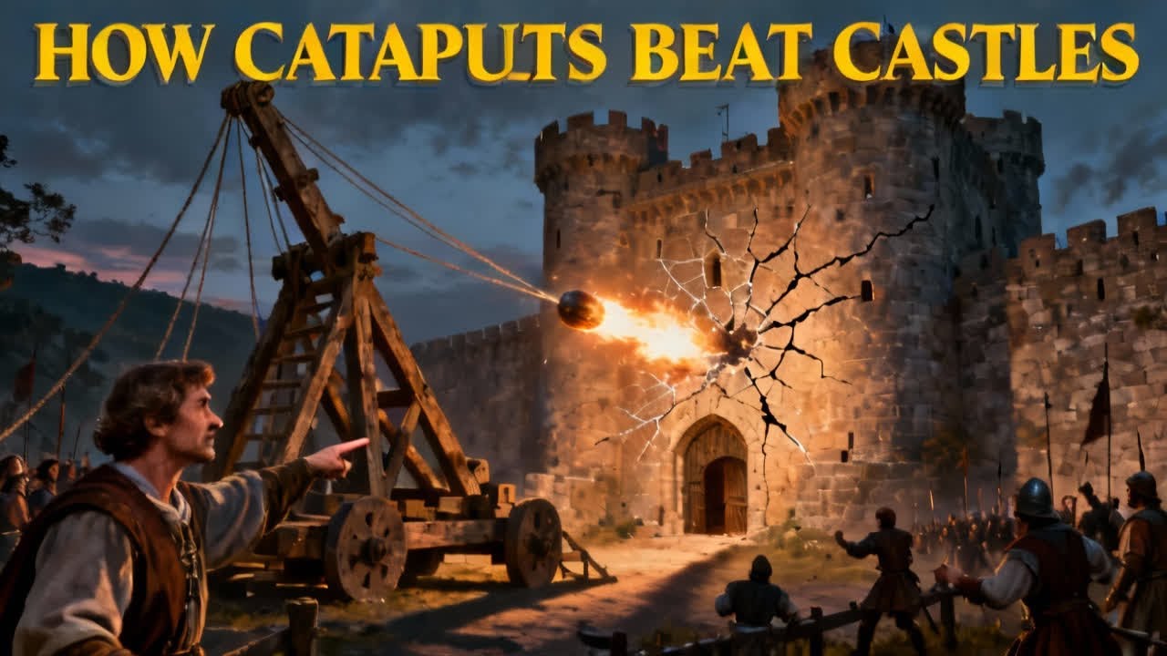 Medieval Fortresses vs Catapults - Secrets of Siege Engineers Revealed ...