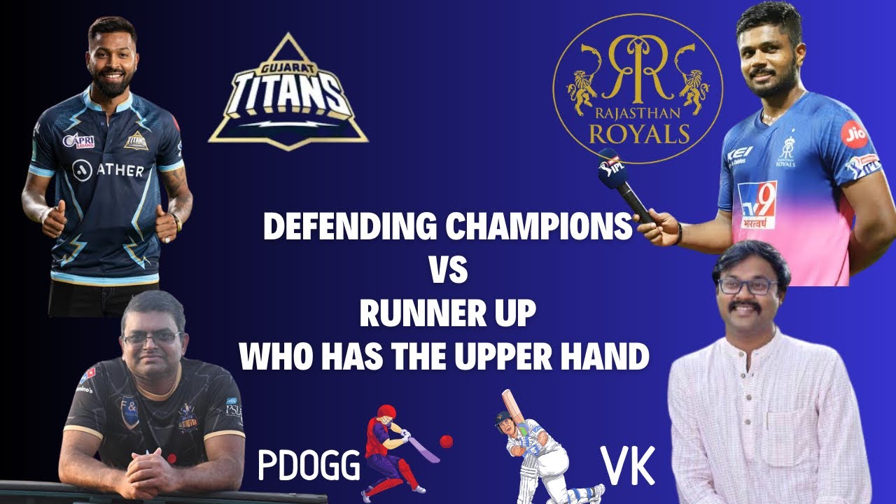 Defending champions vs runner up.Who has the upper hand ? GT vs RR With ...