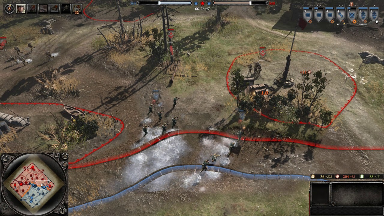 CoH2 minimalist UI concept - live video edit demonstration!! - YouTube