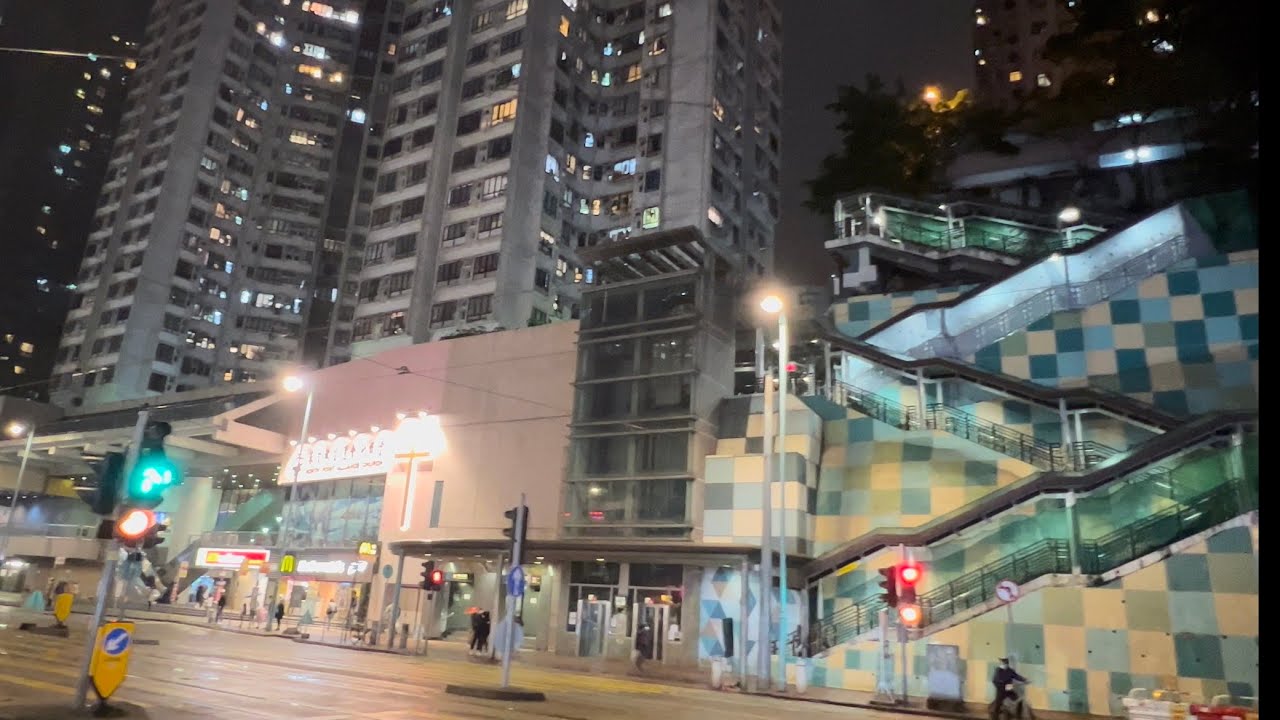 Hong Kong walking tour in King’s Road/ Fortress Hill / North Point ...