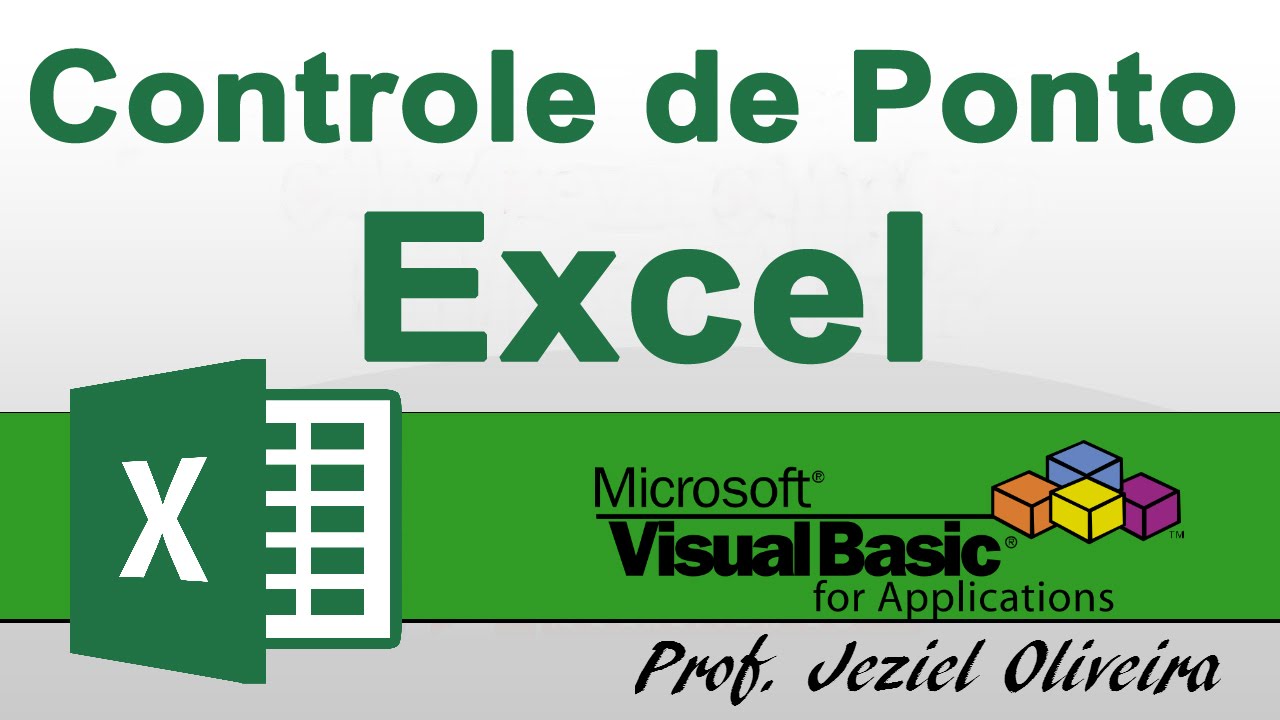 Controle de Ponto em excel - YouTube