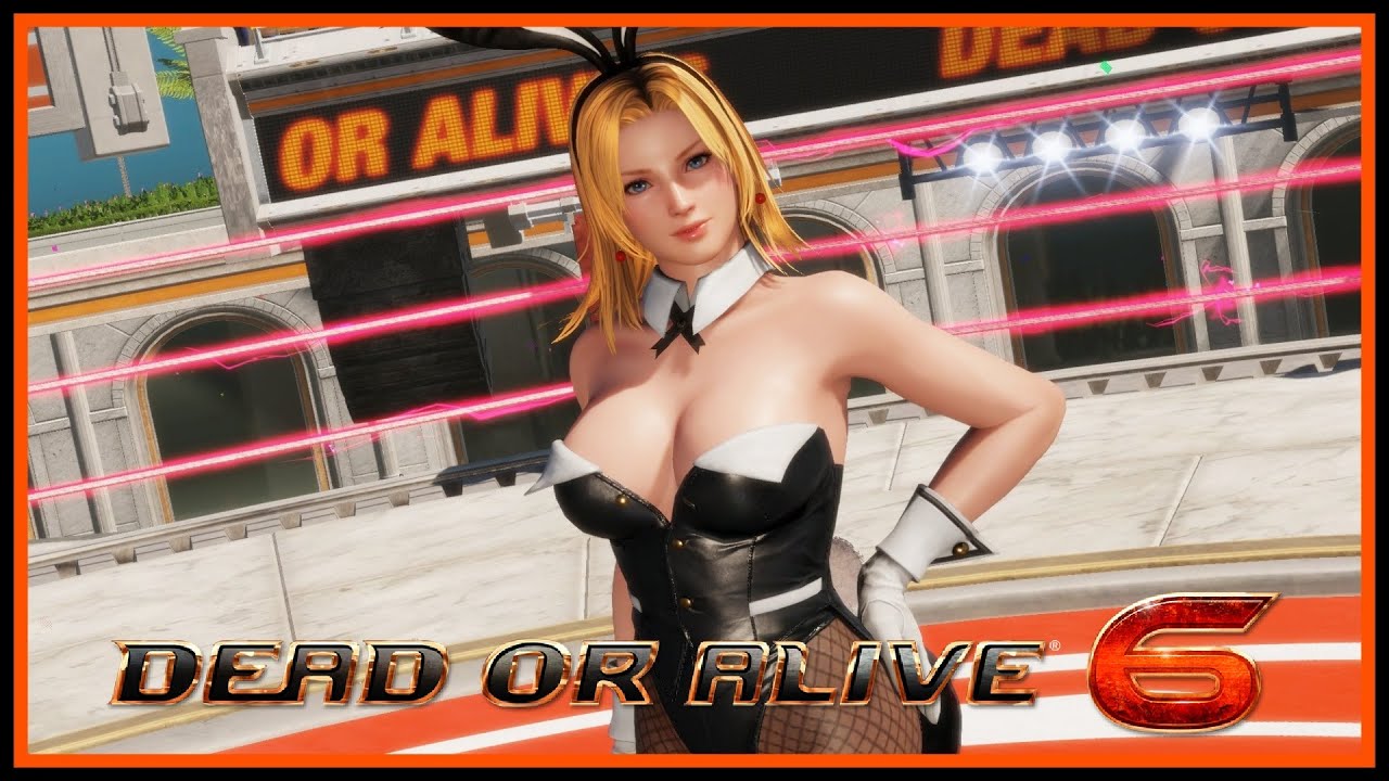 Dead Or Alive 6 Tina Arcade ☆traje Dlc Conejita Sexy☆ Youtube