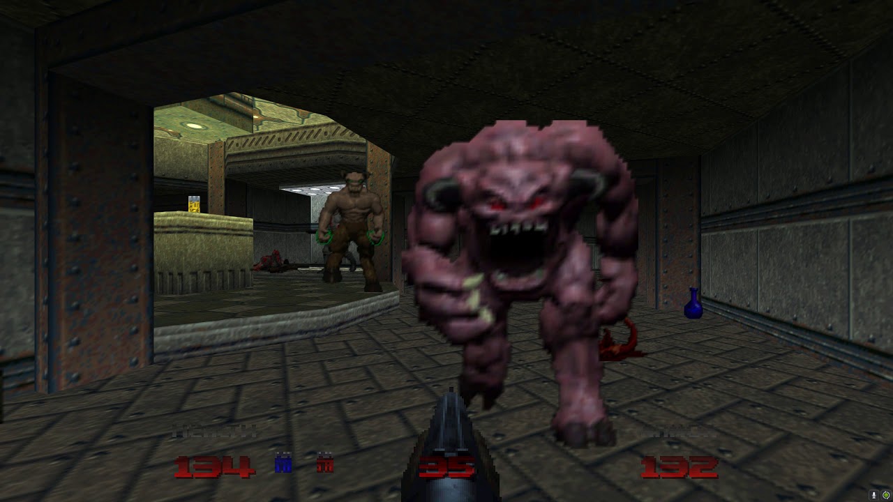 Doom 64 - Lost Levels: (Map 34) Plant Ops - 100% Kills / Items ...