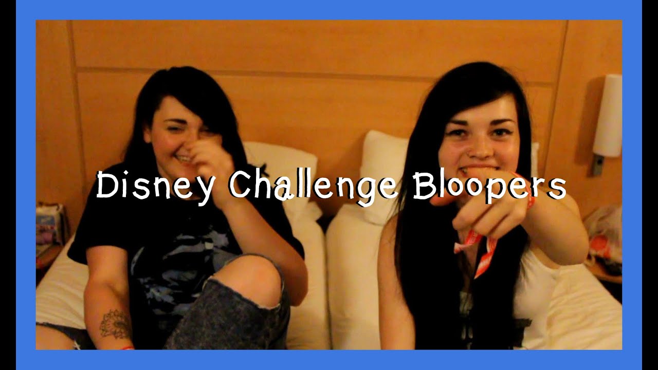 Disney Challenge Bloopers | More Lydia Jane - YouTube