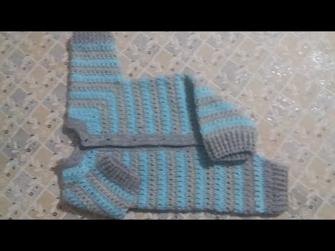 1 ķисм. 4 ойлик болалар комбензонини крючокда тýķиш. Kombinezon tòqish. Вязание комбинезона