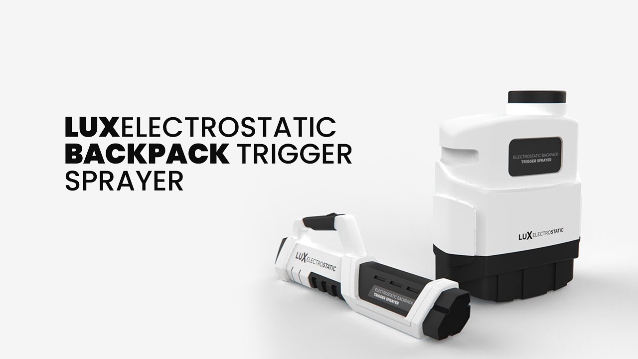 LuxUVC - Electrostatic Backpack Sprayer (Electrocharged Technology ...