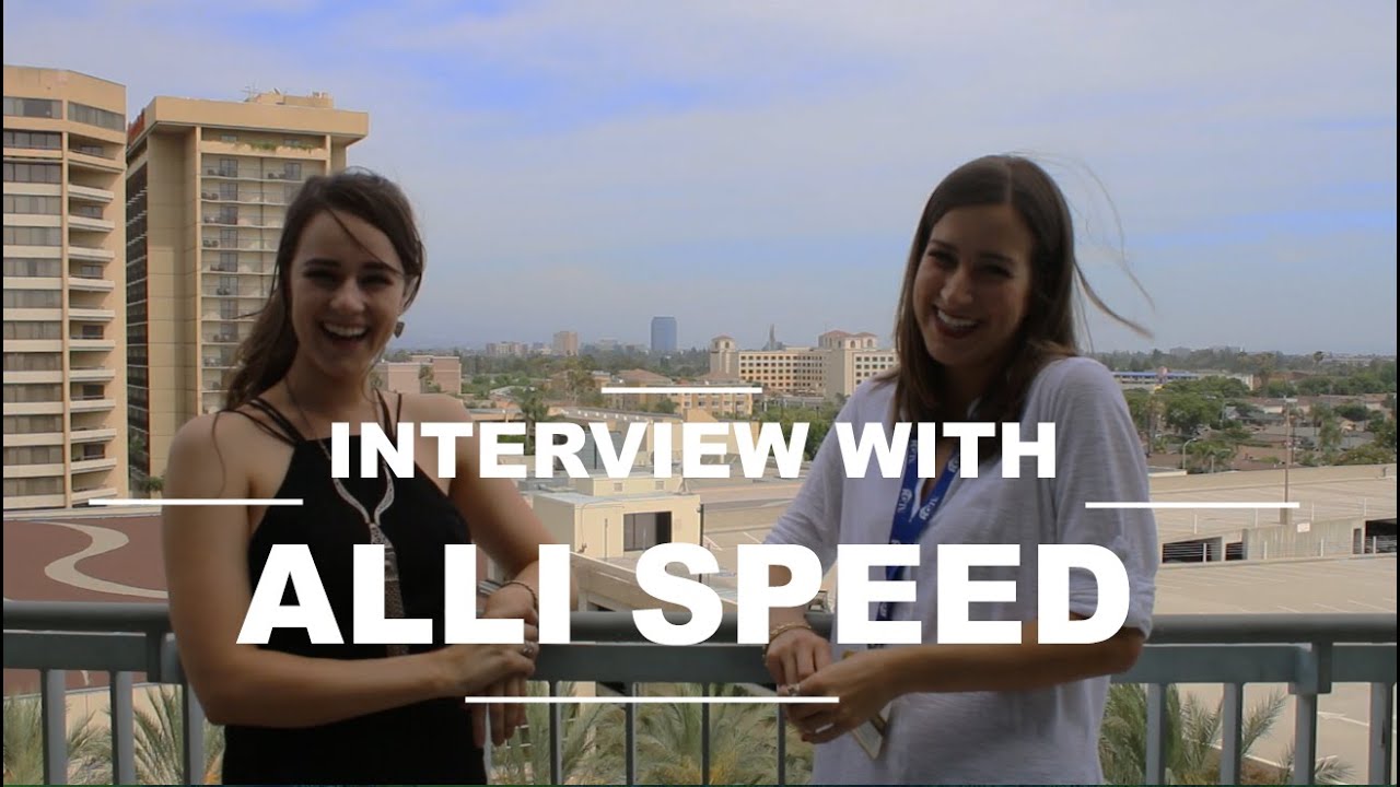 Alli Speed Interview at VidCon - YouTube