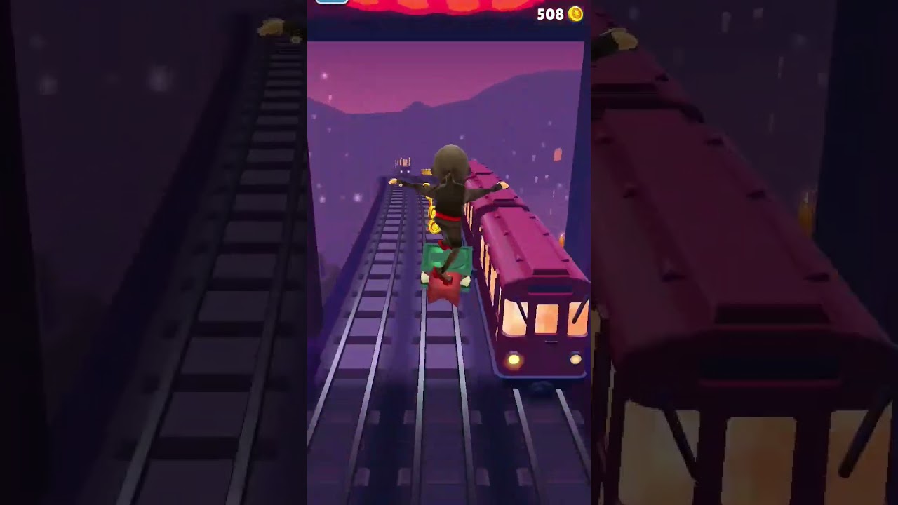 Subway surfers |Train to Train|#gaming #shorts #gamingshorts # ...