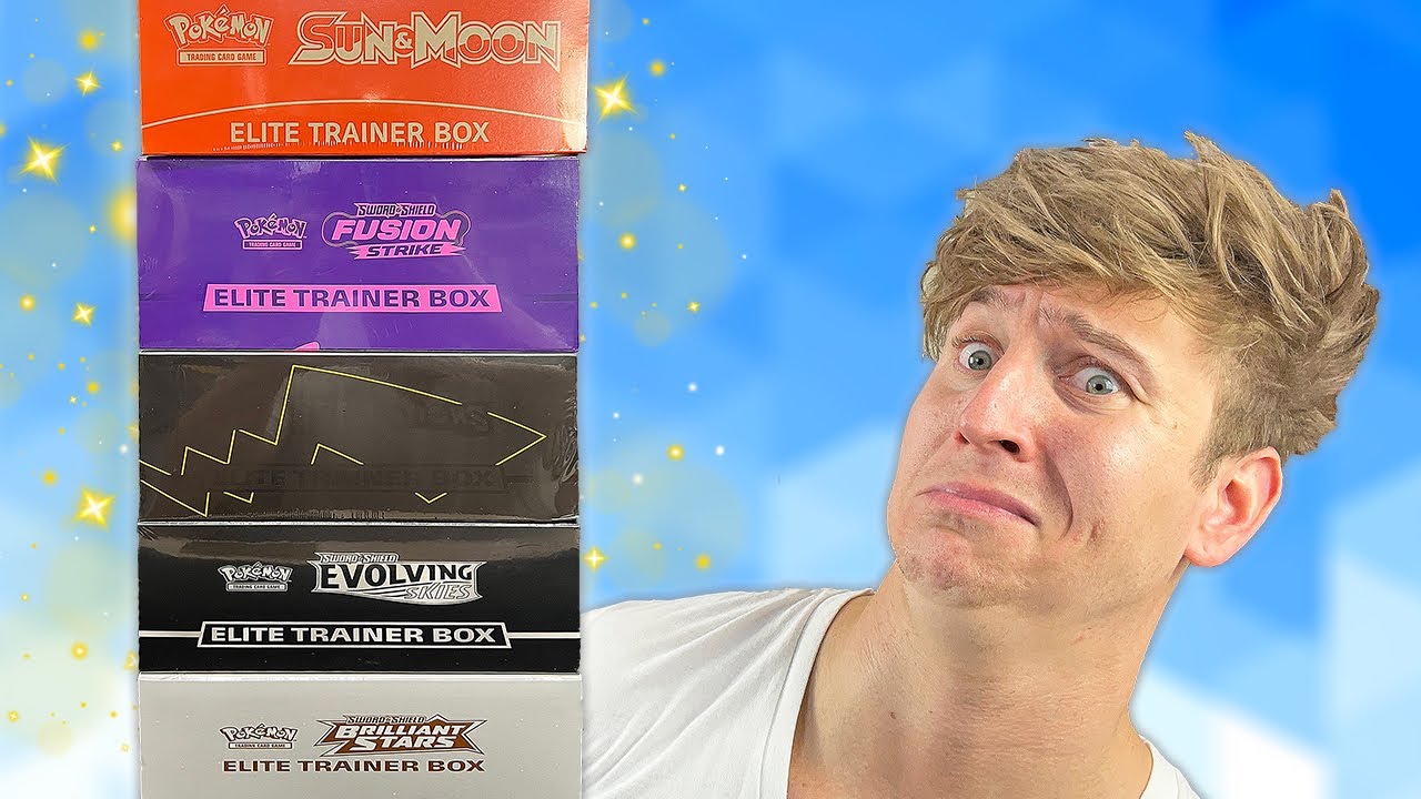 I Opened A Tower Of Elite Pokemon Boxes… - YouTube