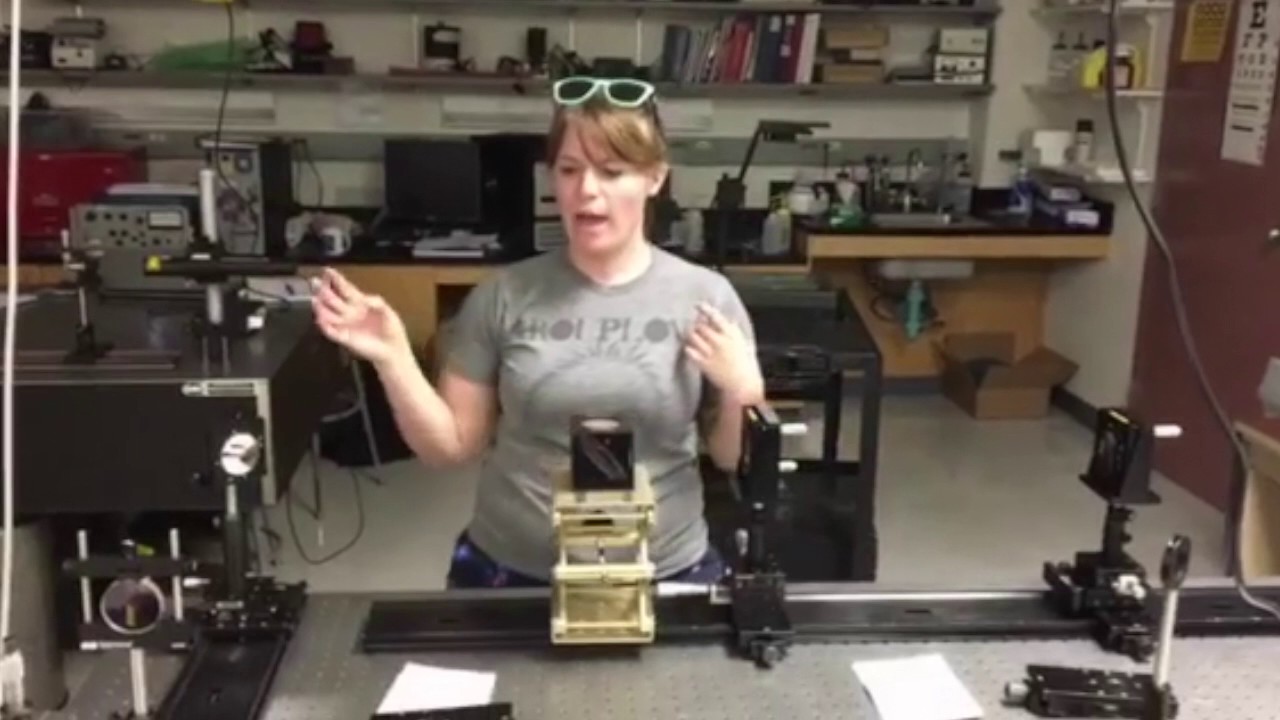 Lab 8: Optical Testing with Shear Plate Interferometers - YouTube