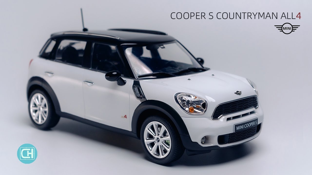 MINI COOPER S Countryman All 4 | Speed Build | Hasegawa Model Kit - YouTube