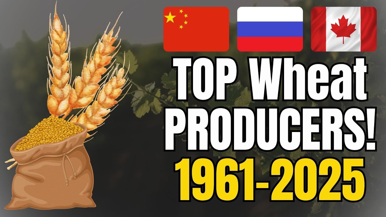 Top Wheat Producing Countries in the World (1961–2025) 🌾 | The Largest ...