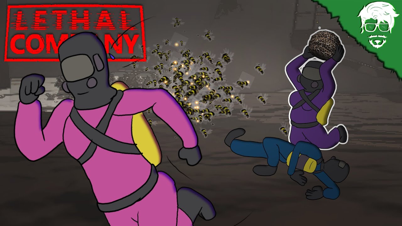 We're TERRIFIED of the Lethal Company Bees... - YouTube