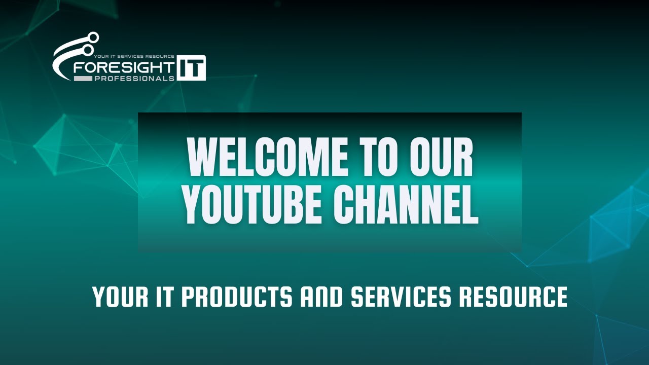 What is Foresight IT Professionals? - YouTube