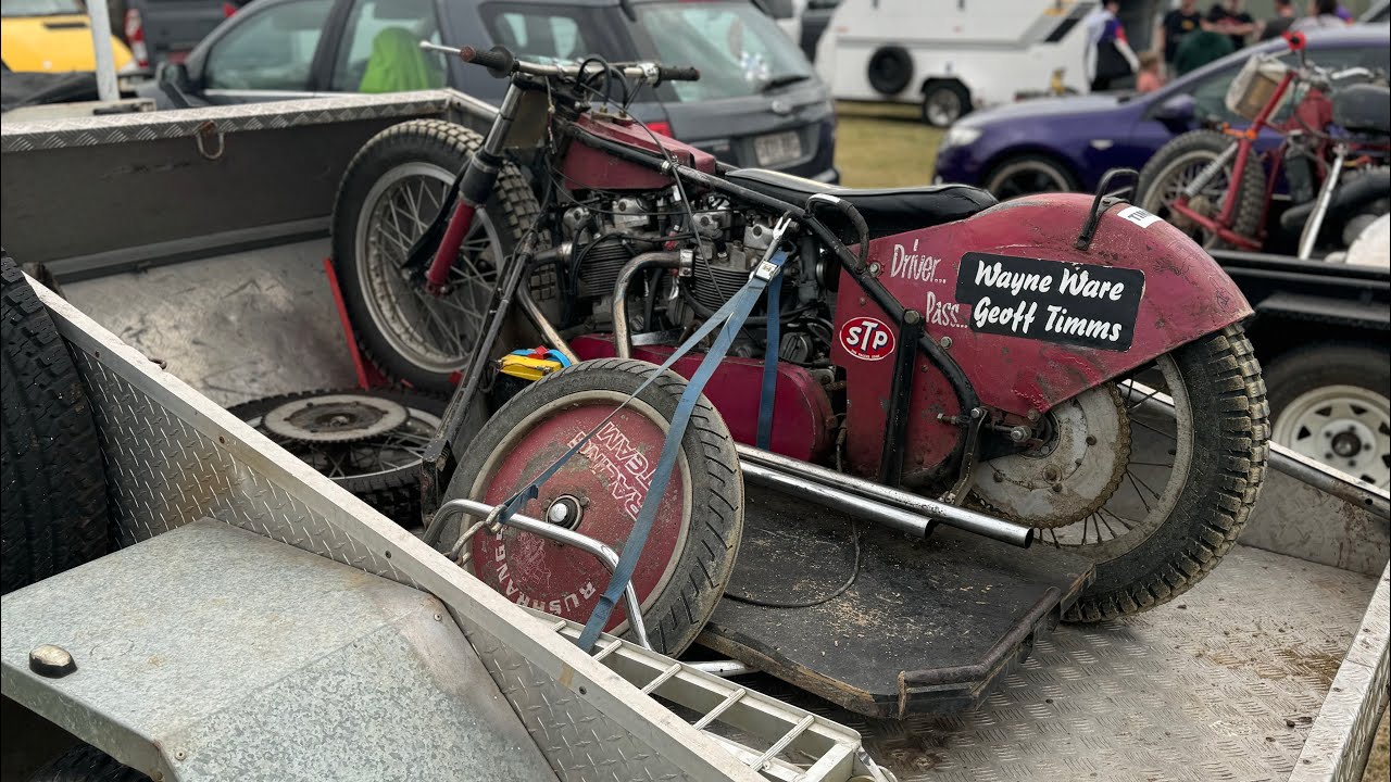 Classic speedway sidecars Brisbane - YouTube