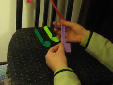 DIY: How To Make Origami Music Note - YouTube