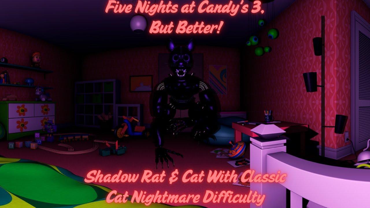 FNaC 3 But Better! | Shadow Rat & Cat w/t Classic Cat - YouTube