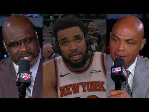 Karl-Anthony Towns talks Game 1 win vs Spurs with Inside the NBA