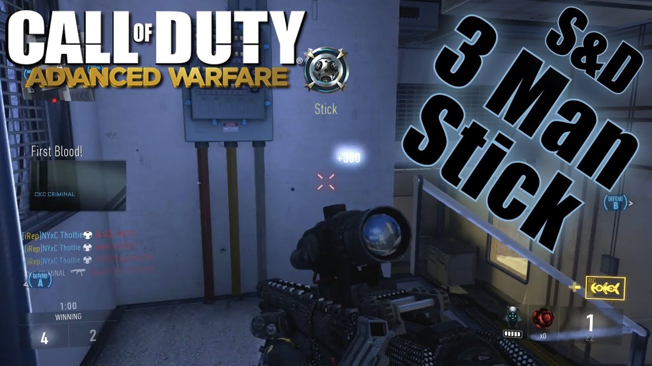 COD: AW | S&D 3 Man Semtex Stick - YouTube