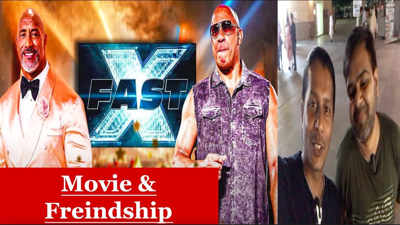 #dailyvlog - Fast X Movie India release ।The Rock । Dwayne Johnson ...