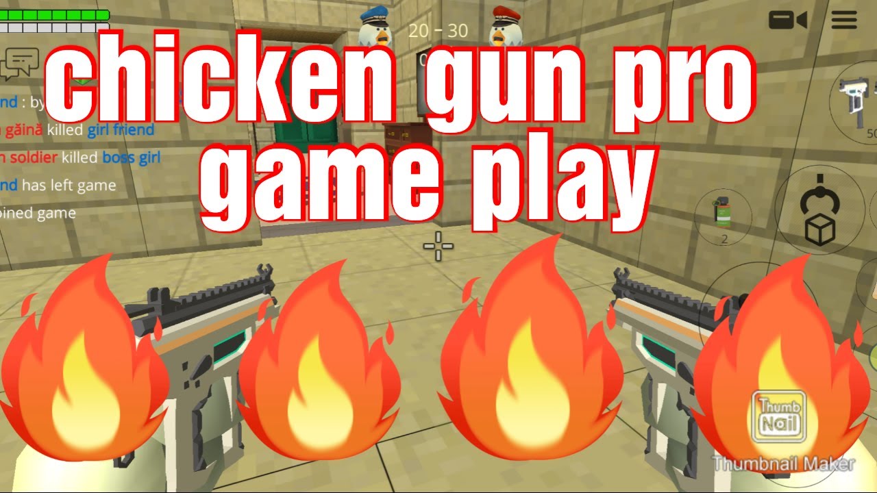 Chicken gun game play 😎😎😎 - YouTube