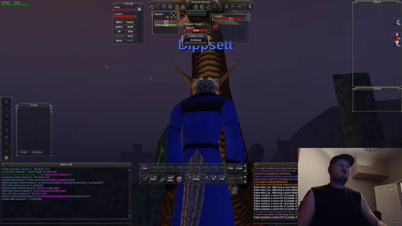 Everquest Necromancer - Solo Skyfire - Agnarr Server - YouTube