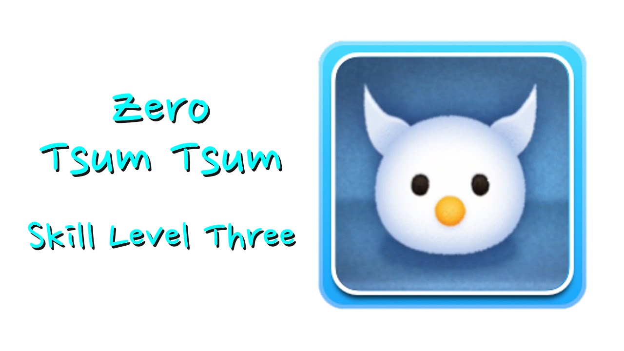 Zero Tsum Tsum Skill Boom - YouTube