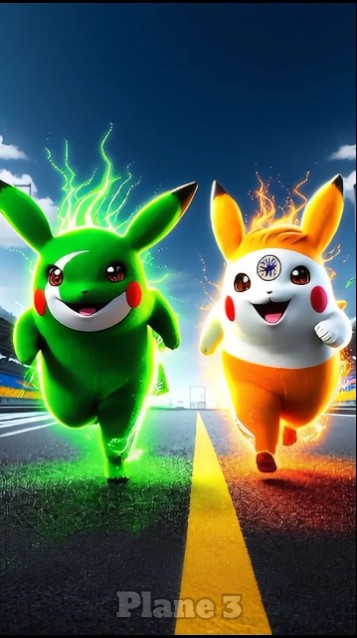 Pikachu Race Challenge – India vs Pakistan #pikachu #racing # ...