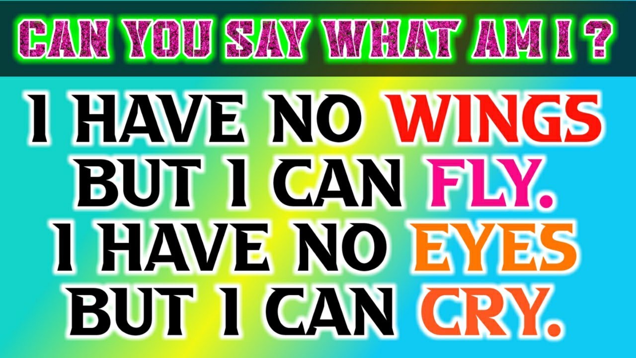 5 Simple Riddles With Answer Can You Say What Am I Funny Riddles 5 Simple Riddles With Answer Can You Say What Am I Funny Riddles