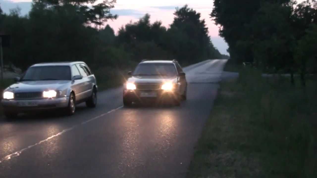 Audi 2.2t 100 s4 vs s6 - automatic vs manual - YouTube