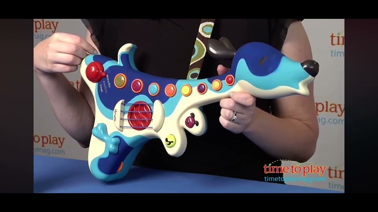 B Woofer Hound Dog Guitar - YouTube