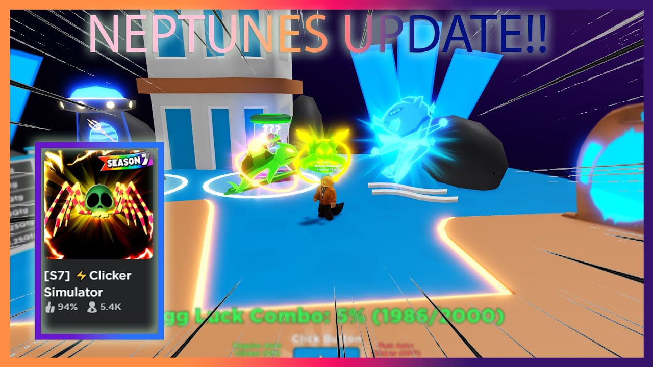 🐚Neptune's Island Clicker Simulator Roblox!🐚 - YouTube