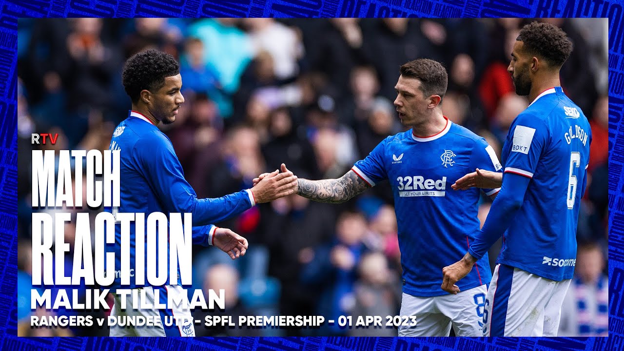 REACTION | Malik Tillman | 01 Apr 2023 - YouTube