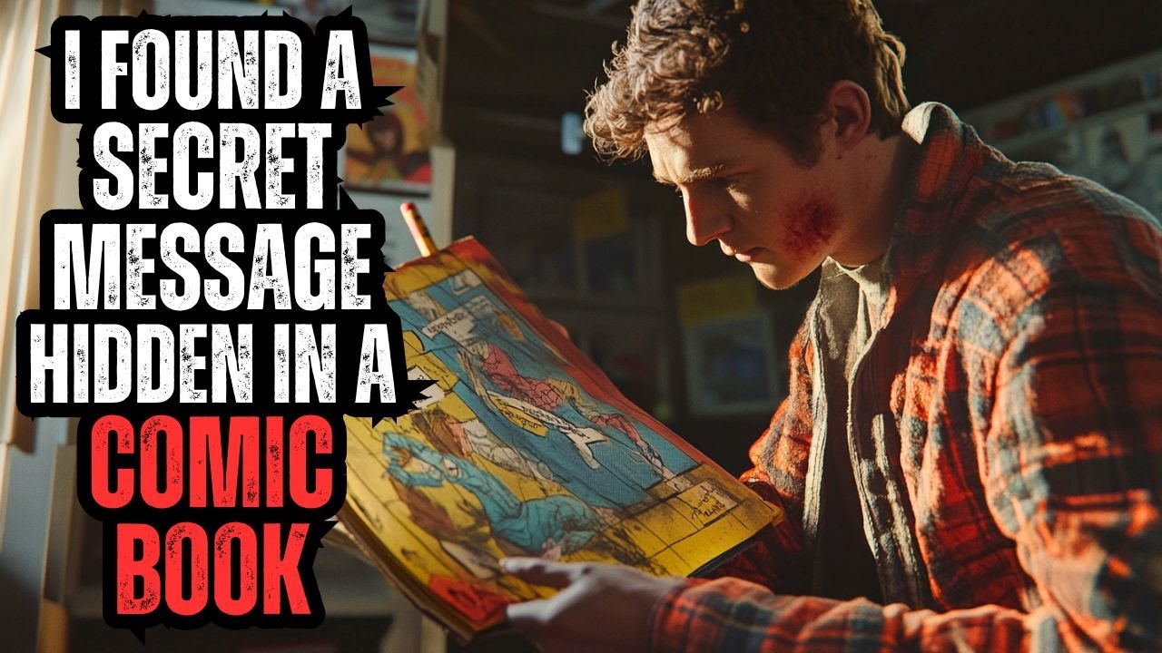 I Found a Cryptic Message in a Comic Book: "BAD MAN HELP" - YouTube