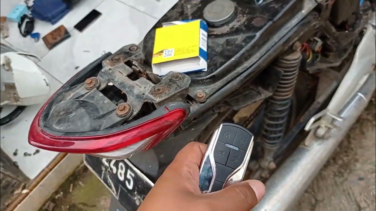 PASANG ALARM MOTOR ANTI MALING V12 PADA SUPRA FIT NEW/SUPRA #alarmmotor #motor #motorjadul - YouTube