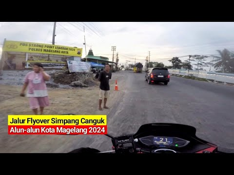 Suasana Kondisi Pembangunan Jalur Flyover Semi Underpass Canguk menuju ...
