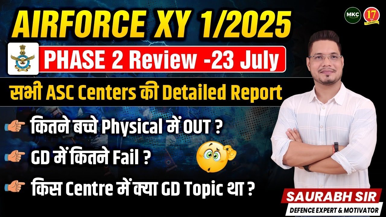 Airforce XY Phase 2 Review Today 01/2025 | Airforce Phase 2 Review PFT ...