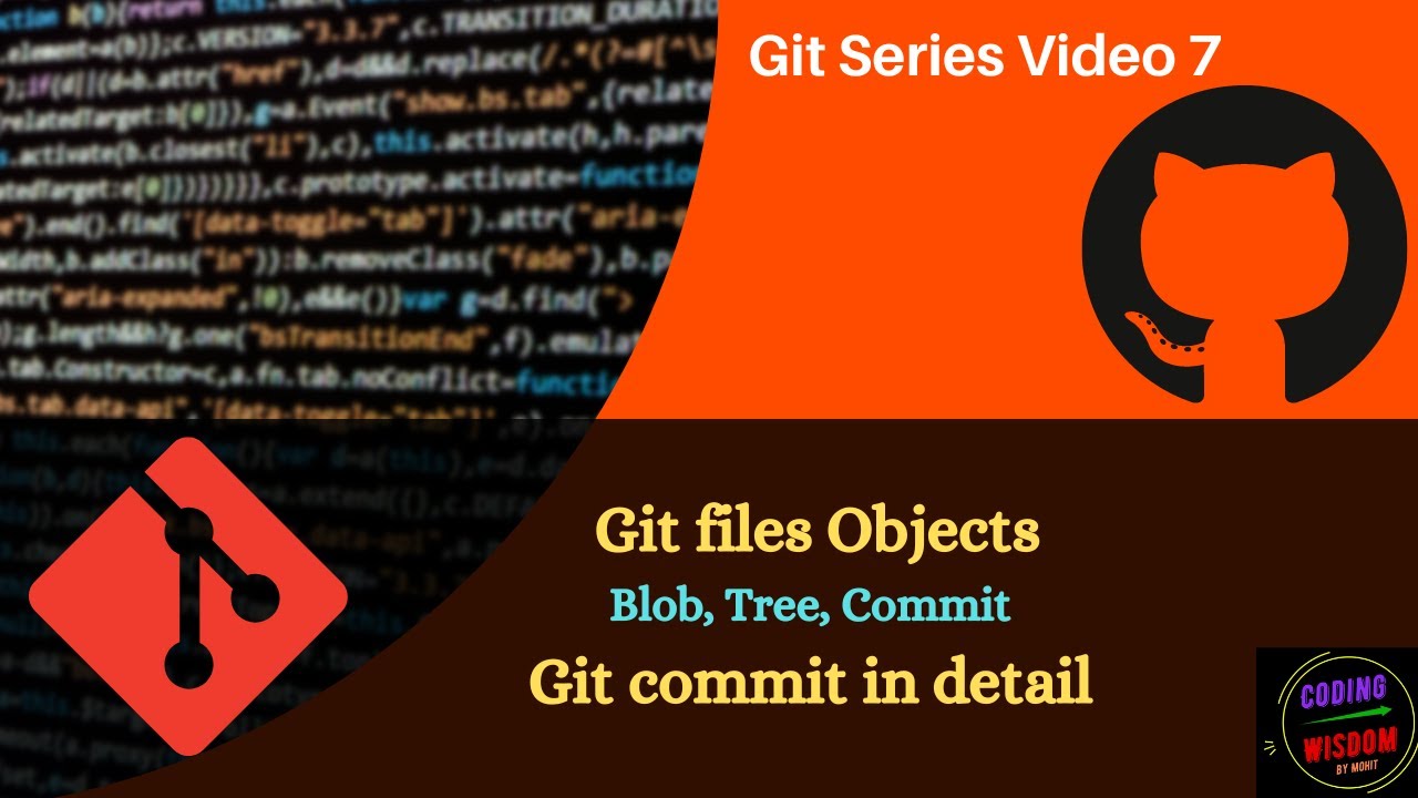 Git Objects Blob Tree Commit Video 7 Youtube