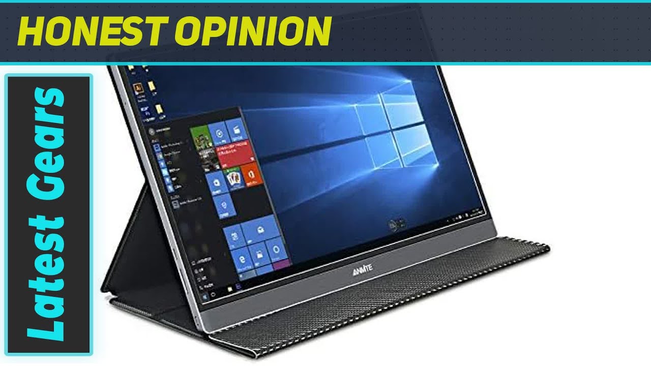 Anmite Portable Monitor 15.6 Inch Touch Display Review - YouTube