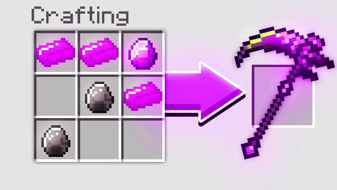 HOW TO CRAFT OMNIPOTENT SCYTHE OF DEATH IN MINECRAFT? HOW TO CRAFT IN ...