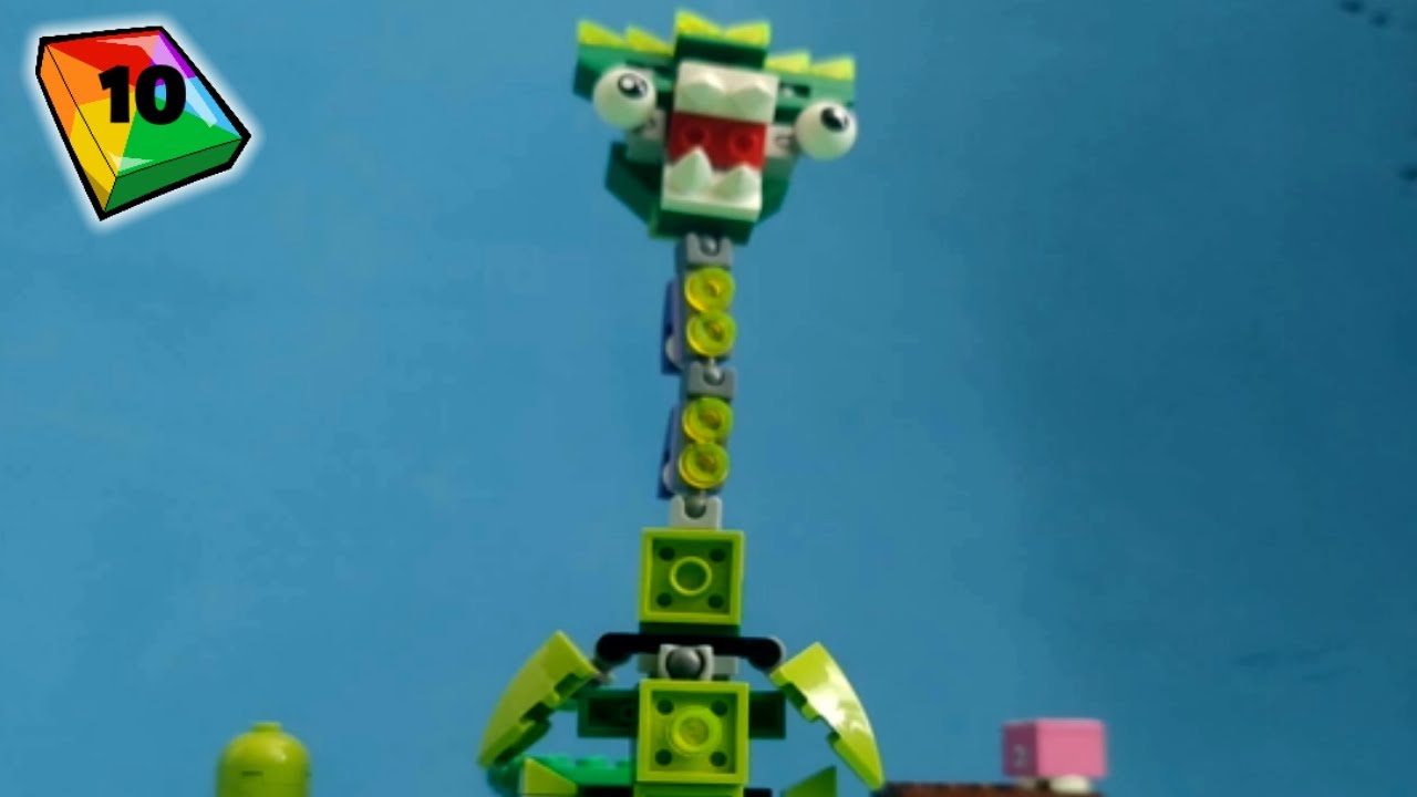 LEGO Mixels Stop Motion - Gurggle and Berp's Floral Murp - YouTube