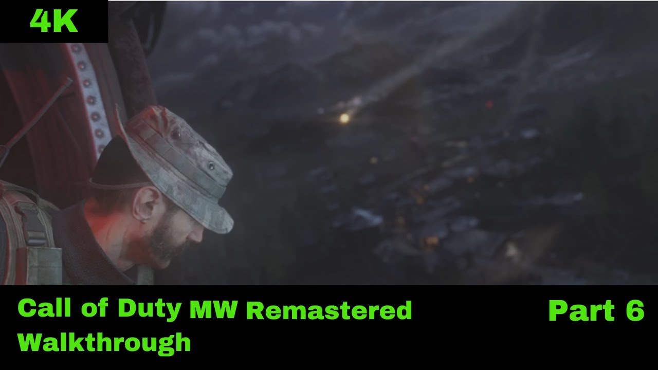 Call of Duty Modern Warfare Remastered Part 6 Xbox Series X HD 4K 2160p ...