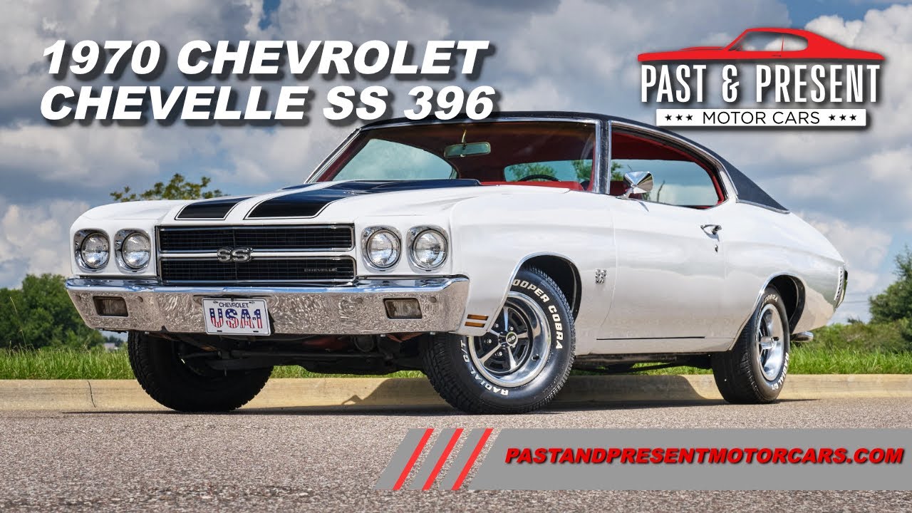 1970 Chevelle SS 396 White Red VHT Auto 119741 - YouTube