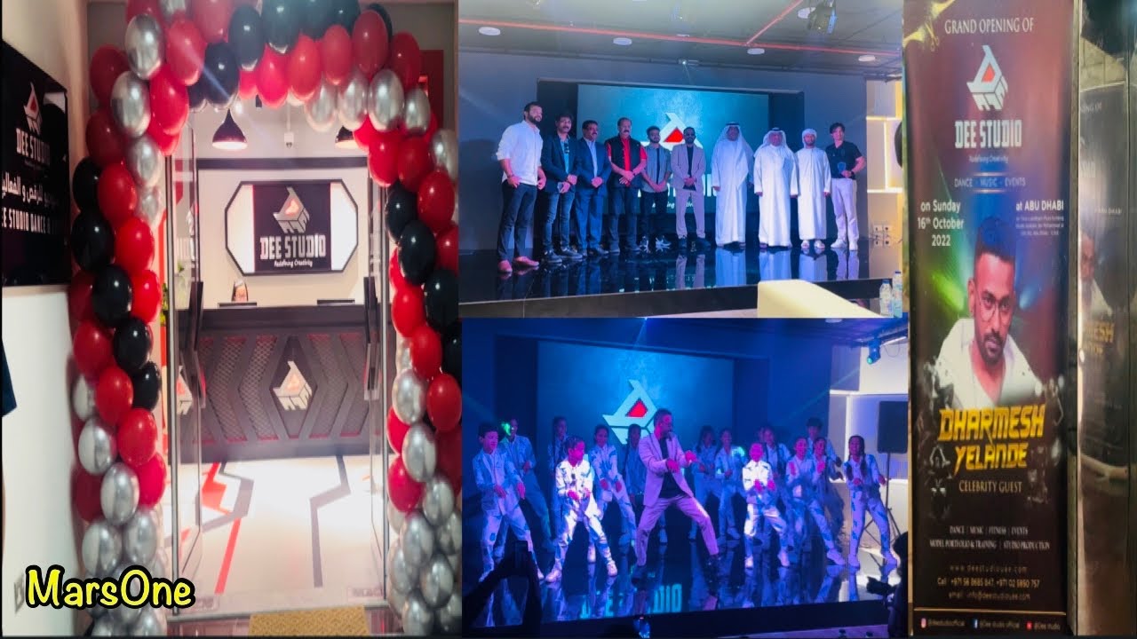 Grand Opening in Dee Studio @Abudhabi | Inauguration with Dharmesh ...
