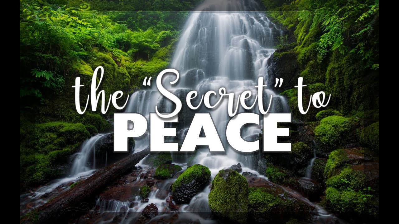The "Secret" to Peace | Tony Balsamo | 1:3:2021 | Full Service - YouTube