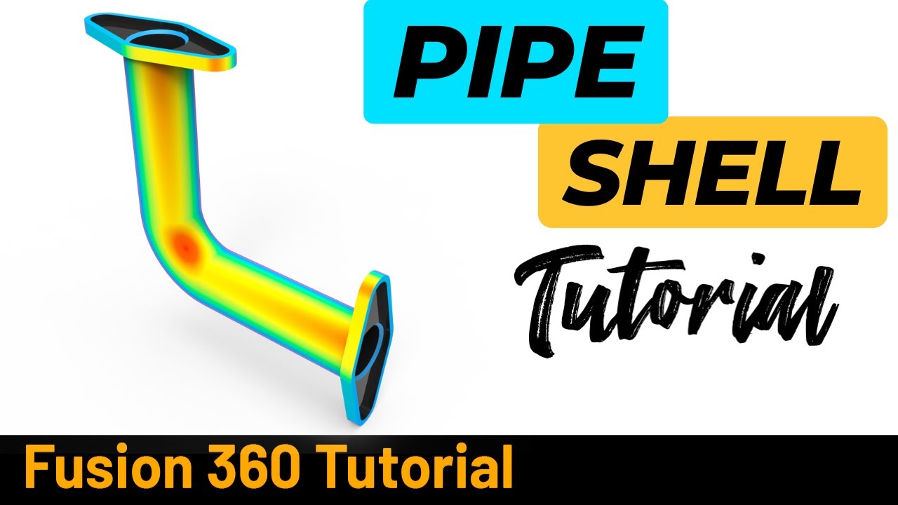 Fusion 360 Tutorial For Beginners 276 #Pipe #shell - YouTube